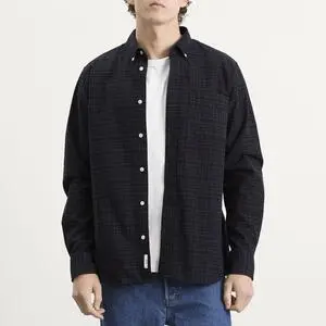 FORET Creek Heavy Flannel Check Overshirt
