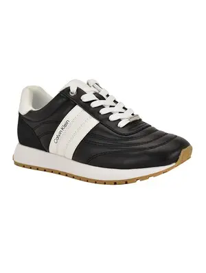 Calvin Klein Lace Up Sneakers - Black