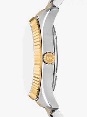 Michael Kors Oversized Lexington Two-tone Automatic Watch
