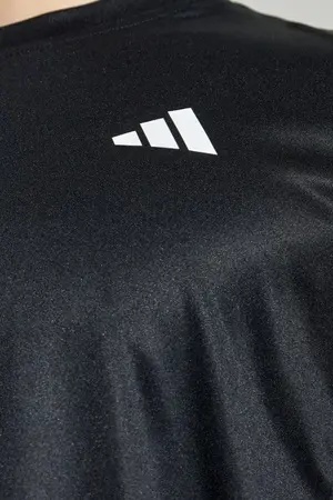 Adidas T-shirt With Logo - Black