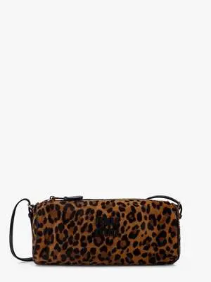 Miu Miu Leather Pouch With Shoulder Strap