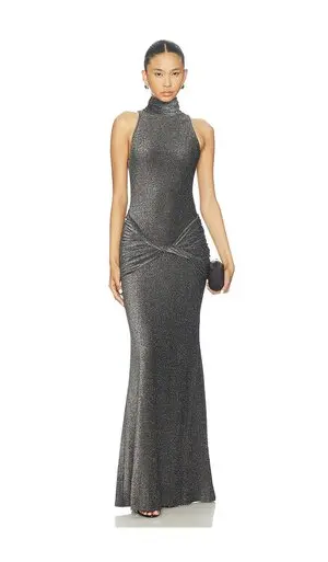 Delfi Zip Up Evening Dresses