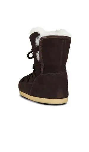 Moon Boot Evx Shearling Boots - Chocolate