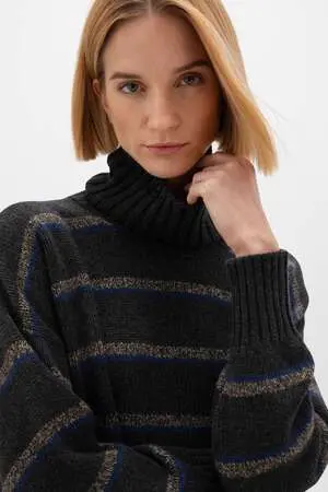 Chunky Roll Neck Jumper