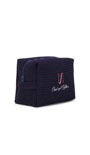 ABBODE Ski Vacation Waffle Pouch - Navy