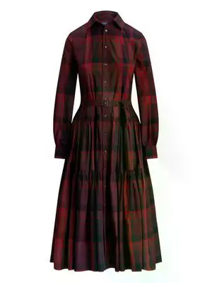 Knee-Length Tartan Dresses