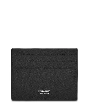 FERRAGAMO Gancini Printed Card Holder