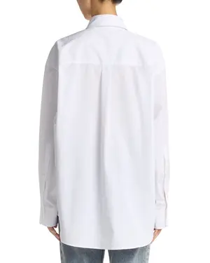 Stella McCartney Flower Embroidered Shirt - Pure White