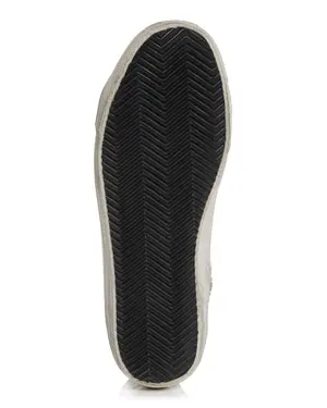 GOLDEN GOOSE Slide High-top Sneakers - Silver/black
