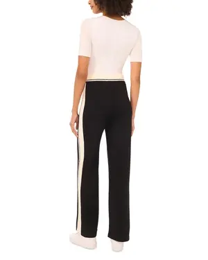 Vince Camuto Contrast Trim Track Pants