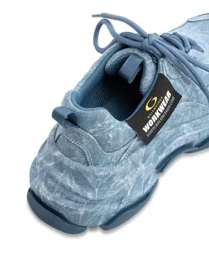 Balenciaga Triple S Workwear Sneakers - Blue Multi