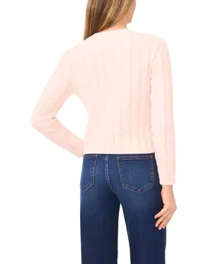 CECE DUPRAZ Cable Knit Cardigan