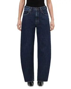 AGOLDE Low Curve High Rise Barrel Jeans - Pendulum