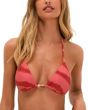 VIX PAULA HERMANNY Enigma Triangle Bikini Top - Multi