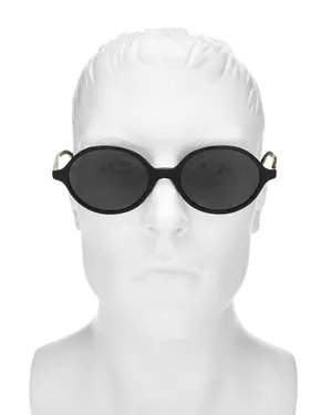 Khaite X Oliver Peoples Oval Sunglasses