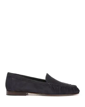 Veronica Beard Prilla Loafer Flats - Navy