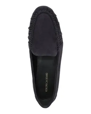 Veronica Beard Prilla Loafer Flats - Navy