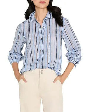 Nic+zoe Striped Shirts For Women