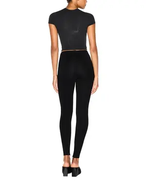 SKIMS Essential High Waist Pants - Obsidian