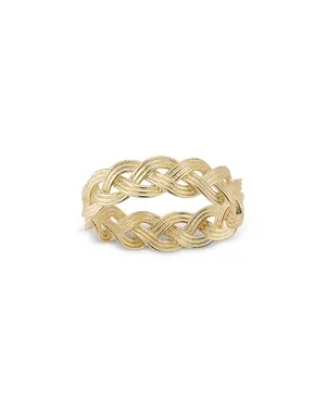 Bloomingdale'S 14k Yellow Braided Band - Gold