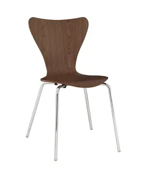 MODWAY Ernie Dining Side Chair - Walnut