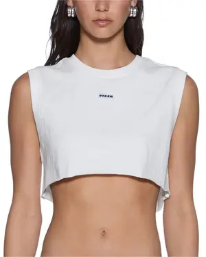 Ksubi Labels Crop Tank