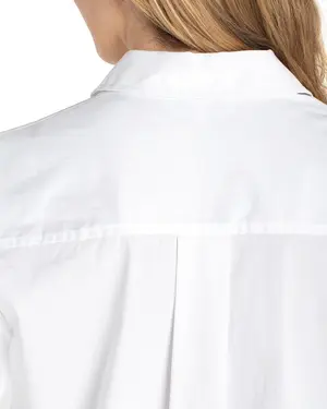 LIVERPOOL Collared Button-front Top