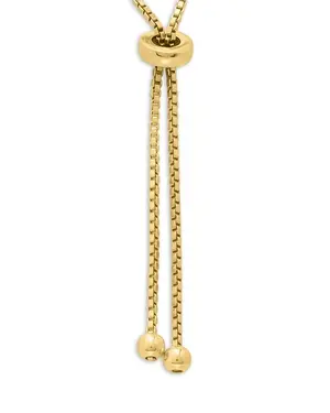 Aqua Cubic Zirconia Bar Slider Bracelet