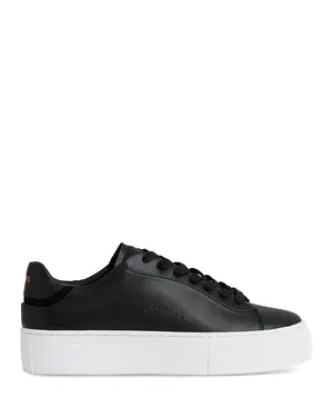Reiss Perforated Sneakers For Women