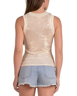 Elan Glitter Tank Top