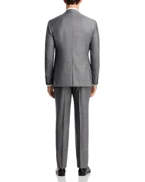 Canali Sienna Denim-effect Stripe Regular Fit Suit