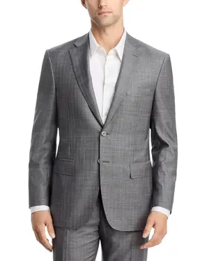 Canali Sienna Denim-effect Stripe Regular Fit Suit