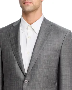 Canali Sienna Denim-effect Stripe Regular Fit Suit