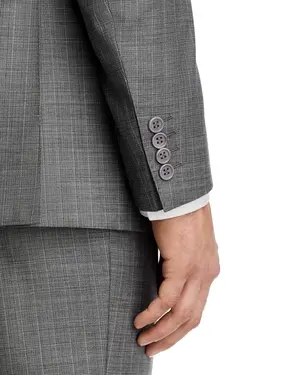 Canali Sienna Denim-effect Stripe Regular Fit Suit