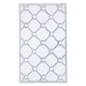 ABYSS & HABIDECOR Ferraduro Bath Rug, 23x 39 Exclusive - Silver