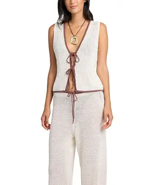 Onia Front Tie Camis Tanks For Women