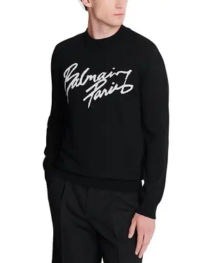 Balmain Medium Knit Sweaters For Men