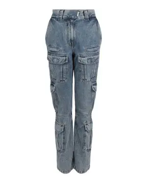 Givenchy High-rise Straight-leg Cargo Jeans