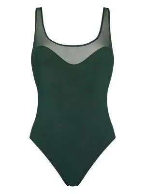 ERES Scoop-back One-piece Swimsuit - Green