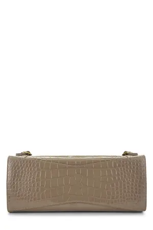 Balenciaga Embossed Neo Classic Shoulder Bag - Grey