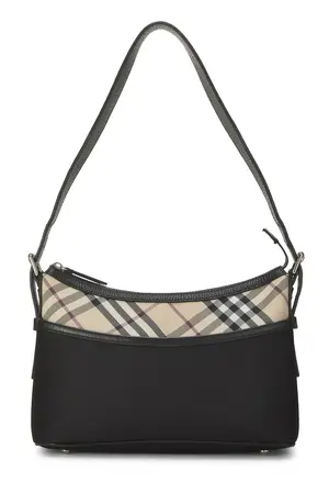 Burberry Satchel Shoulder Bag - Black
