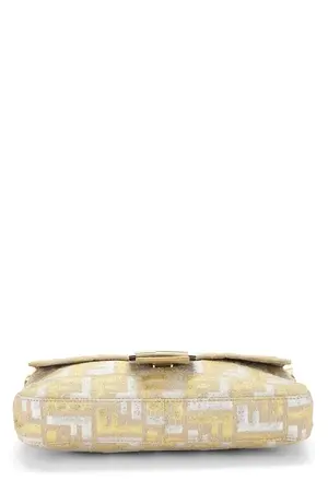 Fendi Metallic Lurex Baguette