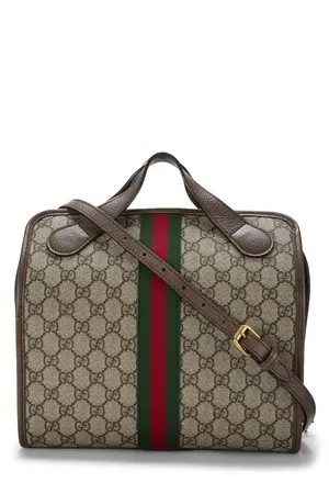 Gucci Gg Supreme Bowler Handbag