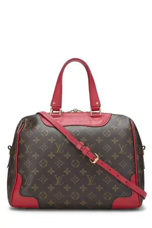 LOUIS VUITTON Monogram Canvas Retiro - Red