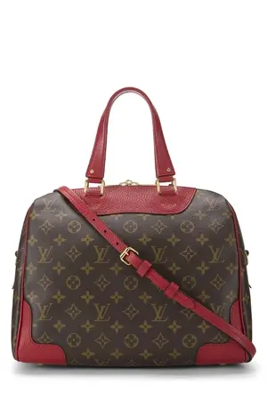 LOUIS VUITTON Monogram Canvas Retiro - Red