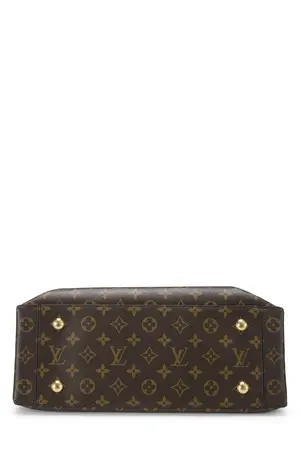 LOUIS VUITTON Monogram Canvas Flower Tote - Black