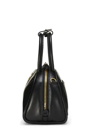 Miu Miu Leather Convertible Top Handle Bag