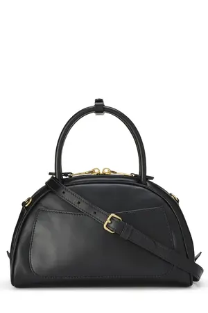 Miu Miu Leather Convertible Top Handle Bag
