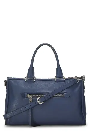 Prada Vitello Daino Convertible Zip Handbag