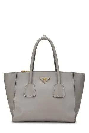 Prada Calfskin Trapeze Tote